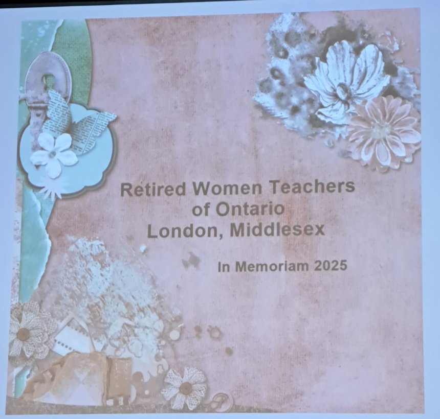 Spring Banquet : Retired Women Teachers of Ontario – Retired Women Teachers of Ontario ...
